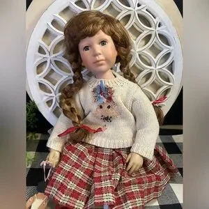 Boyds Bears | Toys | Julie Good Kruger Cassidy Doll With Boyds Bear Red ...